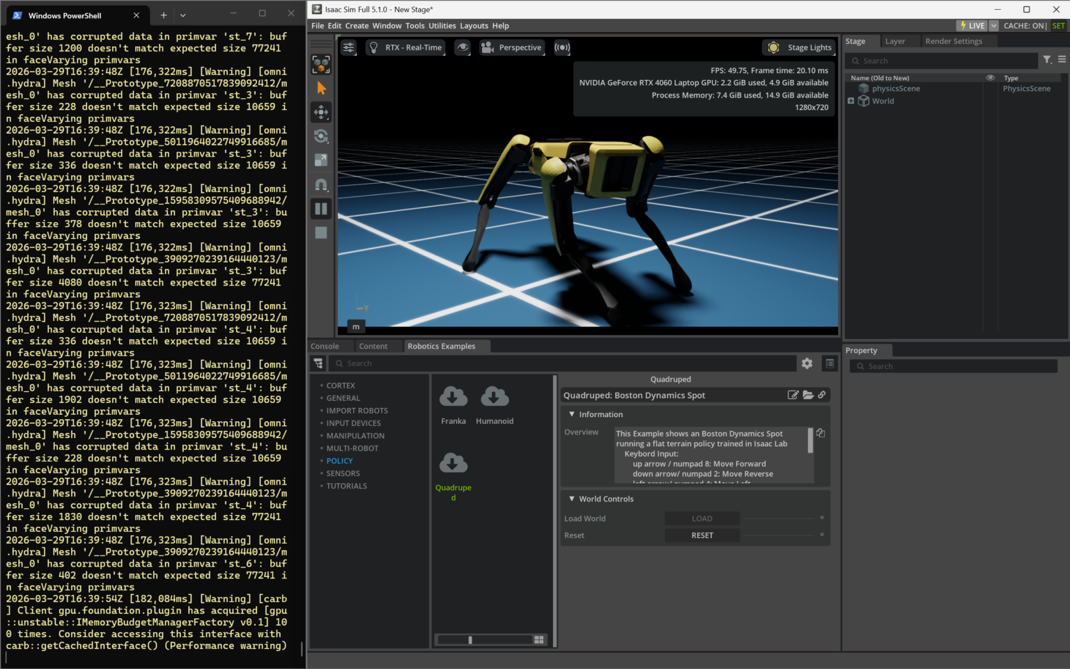Yes, You Can Train Robots in Isaac Lab on an RTX 4060! | TECH-MULTIVERSE